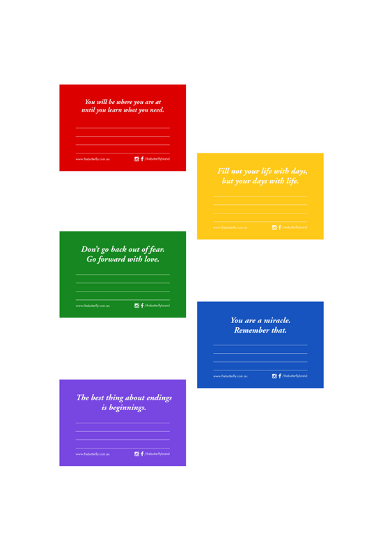 Empowerment Cards - Inspirational and Uplifting Cards – The Butterfly